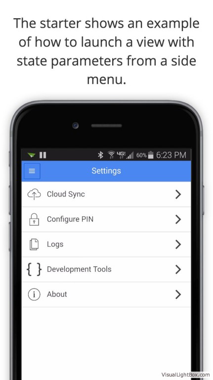 Ionic TypeScript Starter Project